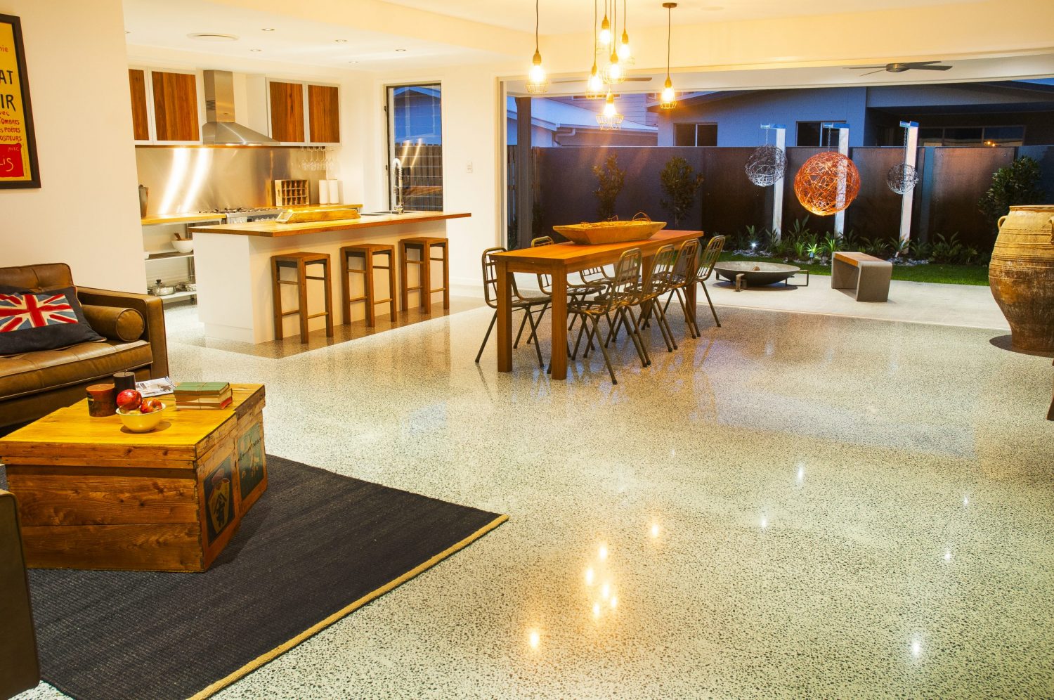 Calvert's Stunning Polished Concrete Floors