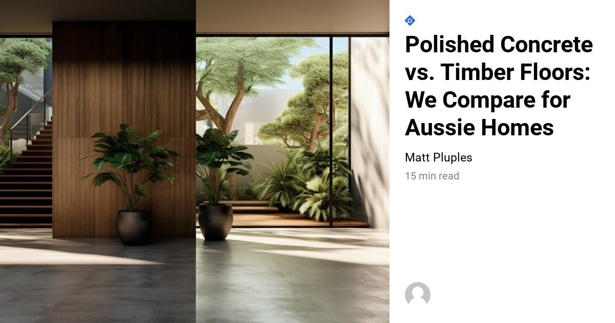 Polished Concrete vs Timber Floors: Key Comparison Guide